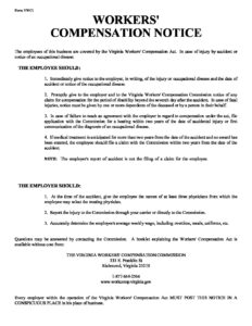 Employers Workplace Notice - Workplace Posters